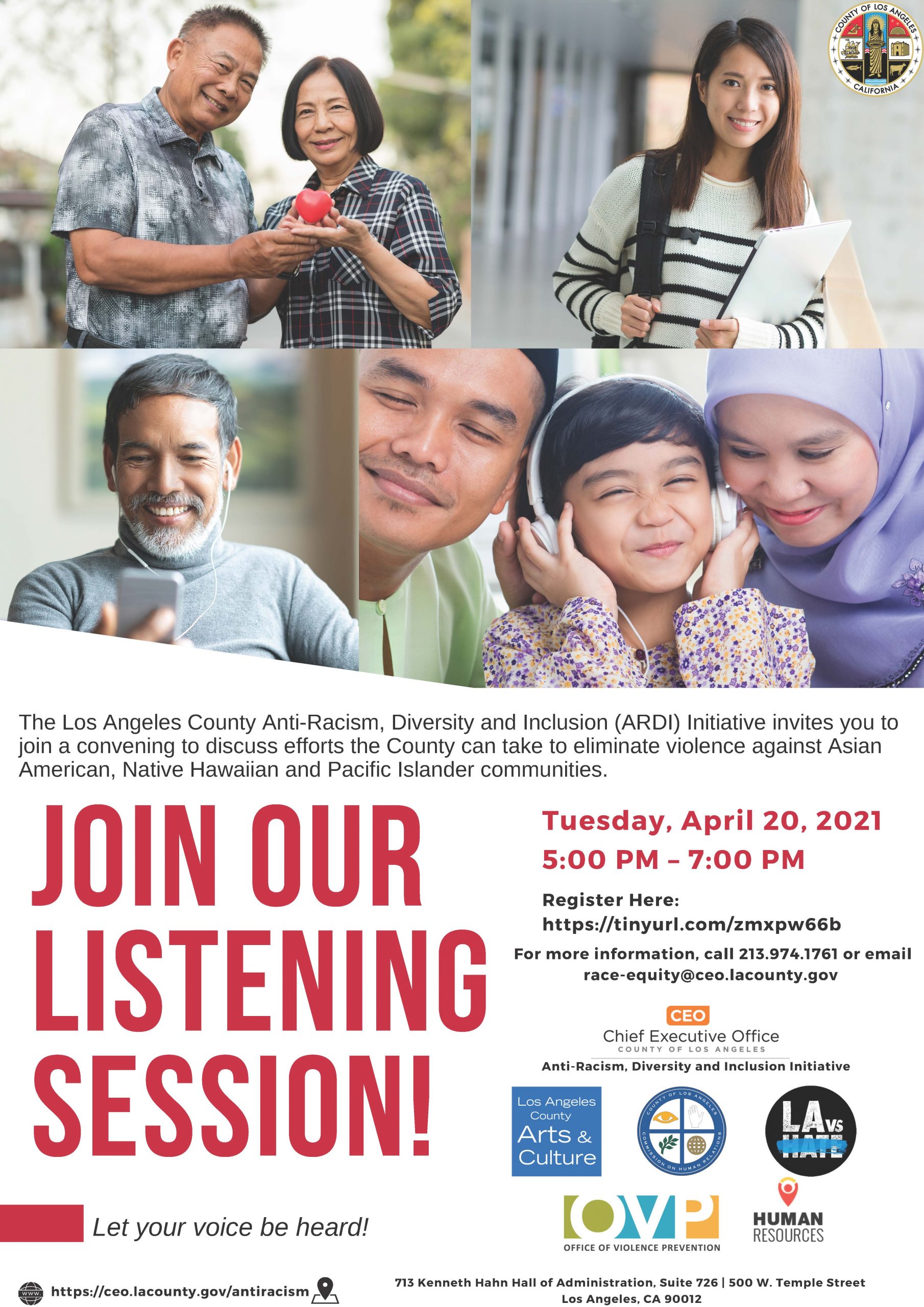 Join Our Listening Session! – Los Angeles County